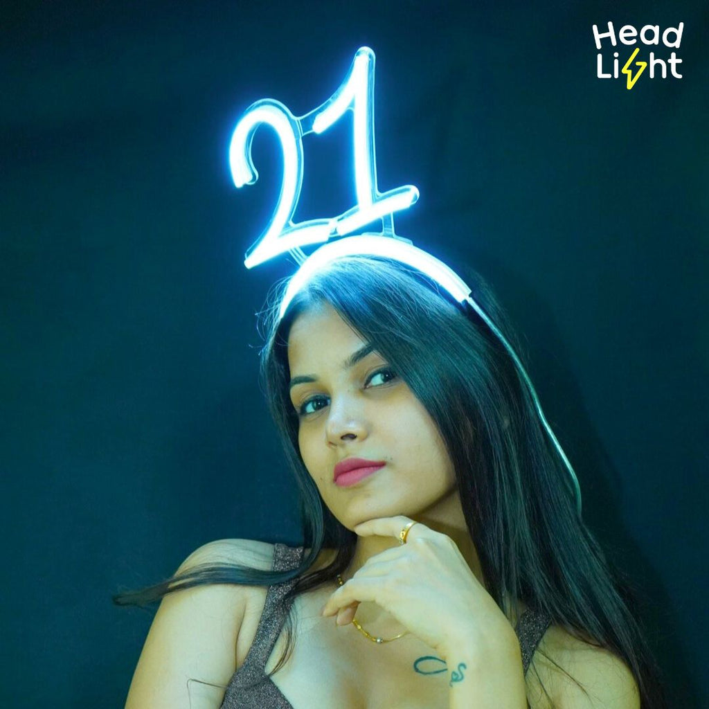 Buy 21 LED Headband Online | Neon Attack