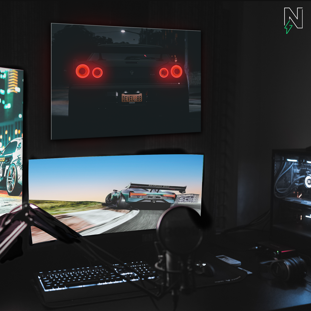 Buy Nissan V5 GTR LED Neon Art Online | Neon Attack
