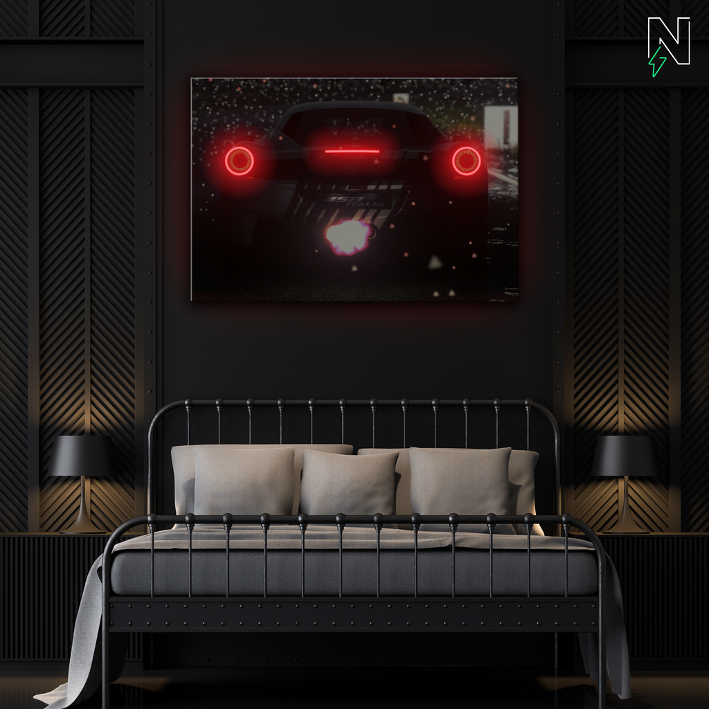 Buy Nissan V8 GTR LED Neon Art Online | Neon Attack