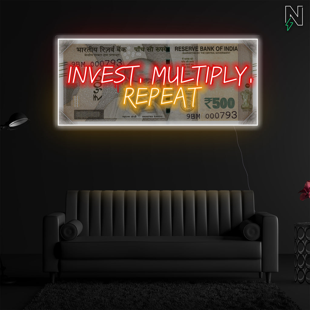 Buy Invest Multiply Repeat Online | Neon Attack