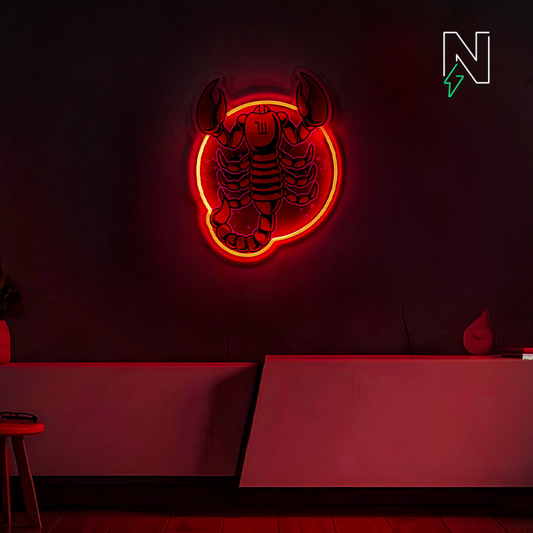 Scorpio Neon Sign – Neon Attack