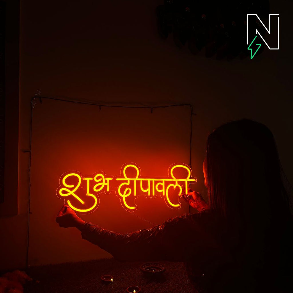 Shubh Deepavali Neon Sign
