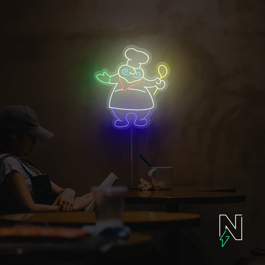 Buy Chef Neon Sign Online at the Best Price | Neon Attack