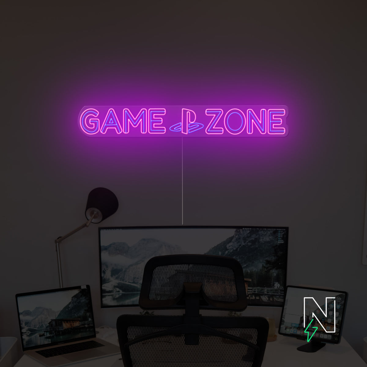 Buy Playstation Game Zone Neon Sign Online in India | Neon Attack
