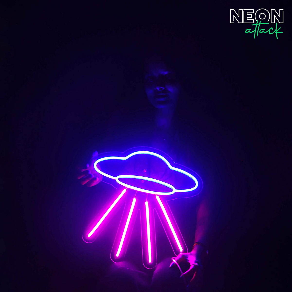 Buy UFO Neon Light Sign Online at the Best Price | Neon Attack