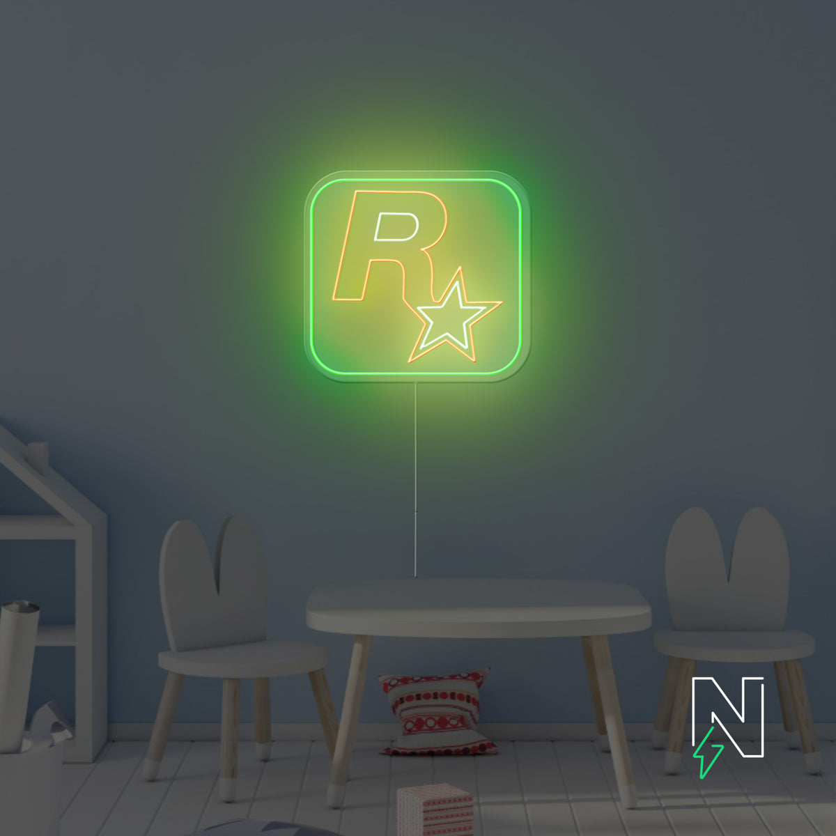 Buy Rockstar Gaming Neon Sign Online at the Best Price | Neon Attack