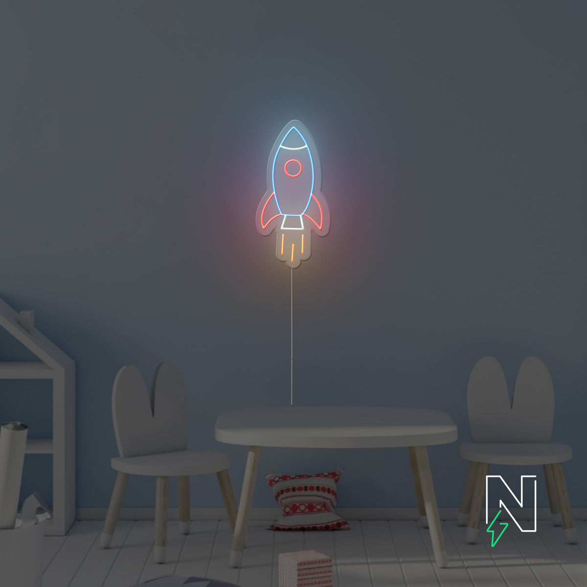 Buy Rocket Neon Sign Online at the Best Price | Neon Attack