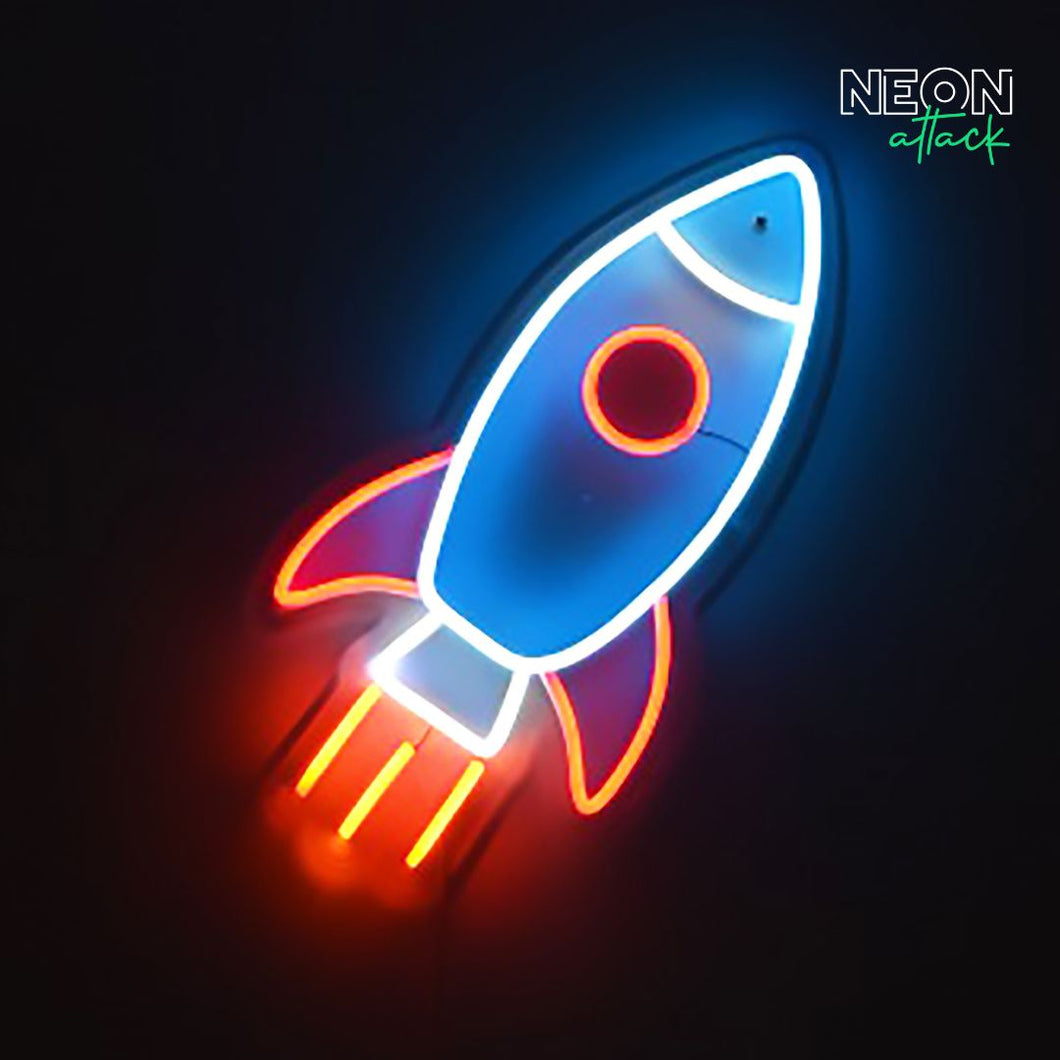 Buy Rocket Neon Light Sign Online at the Best Price | Neon Attack