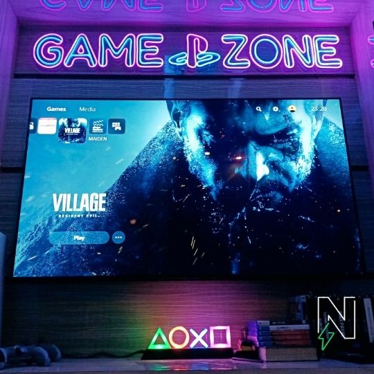 Buy Playstation Game Zone Neon Sign Online in India | Neon Attack